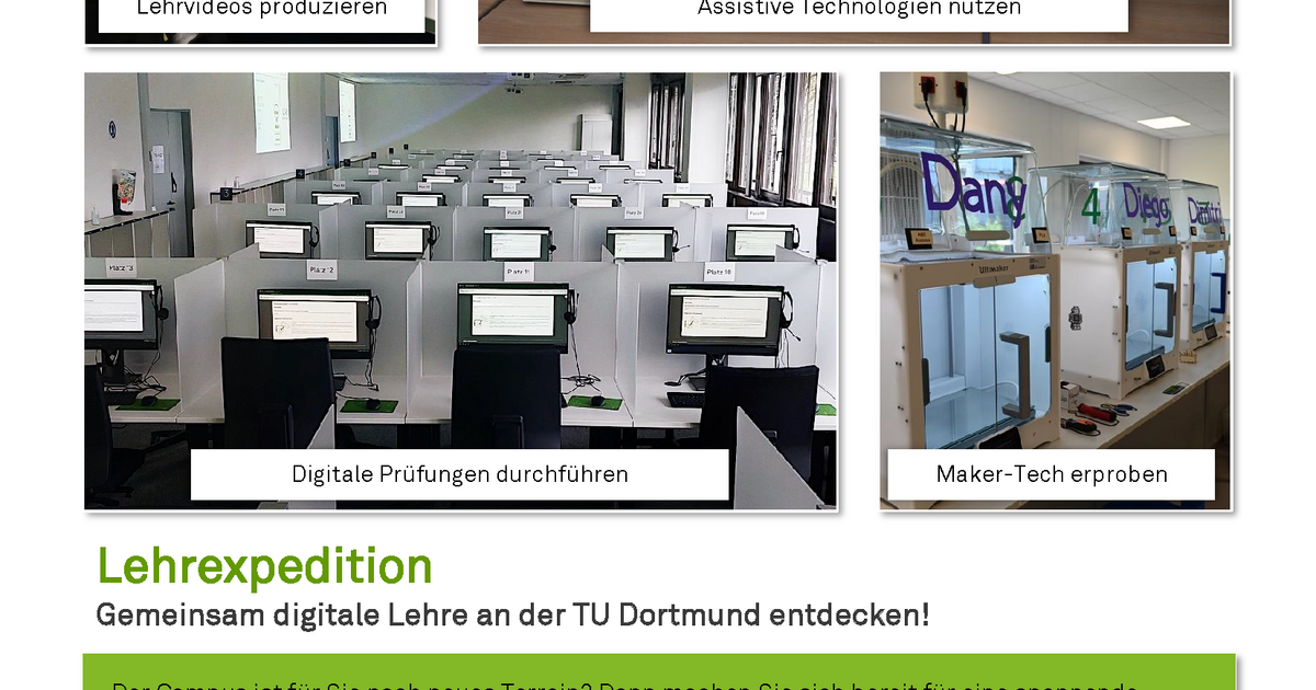 Teaching Expedition: Discovering Digital Teaching at TU Dortmund ...